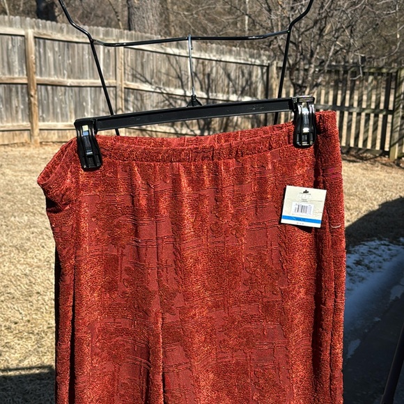 John Mark | Pants & Jumpsuits | Nwt John Mark Textured Rust Pull On ...